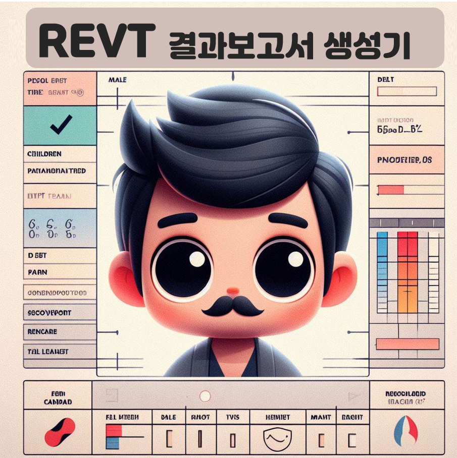 REVT 수용·표현 어휘력검사 결과보고서 | 언어발달 평가 도구